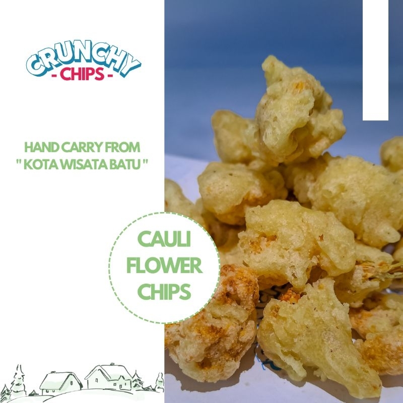 Jual Cauli Flower Chips ( keripik Bunga Kol ) Kemasan 100 Gr Oleh ...
