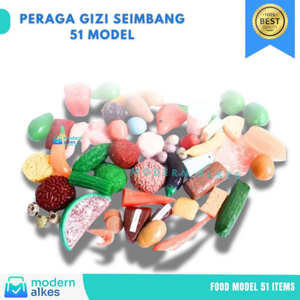 Jual Food Model 51 Item Gizi 4 Sehat 5 Sempurna-- Replika Gizi Makanan ...