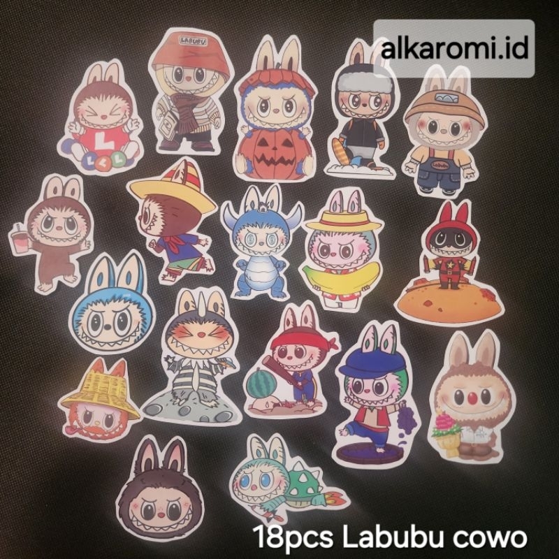 Jual Topper Karakter kartun Labubu, bear sudah dipotong pola | Shopee ...