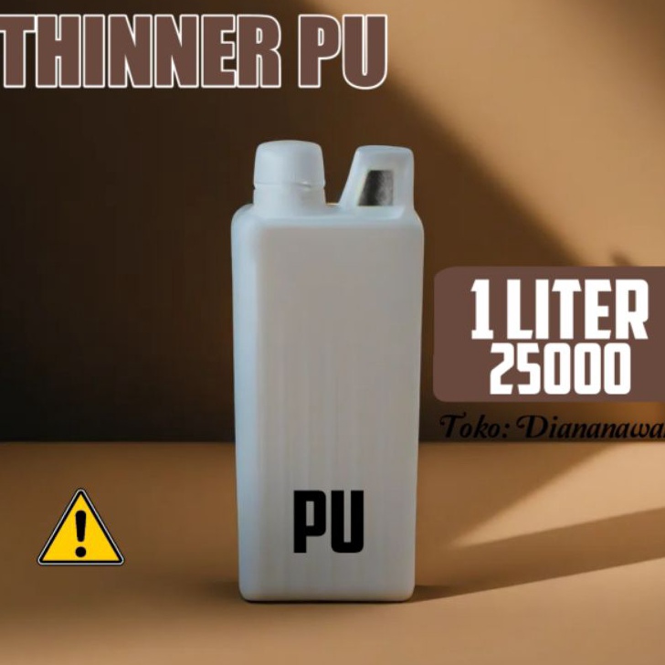 Jual Jual thinner 1 liter PU Polyurethane pengencer Cat tiner 1 liter | Shopee Indonesia