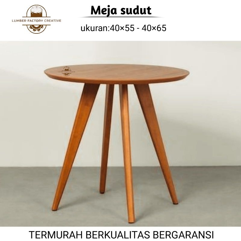 Jual Meja bulat minimalis autentic | Shopee Indonesia