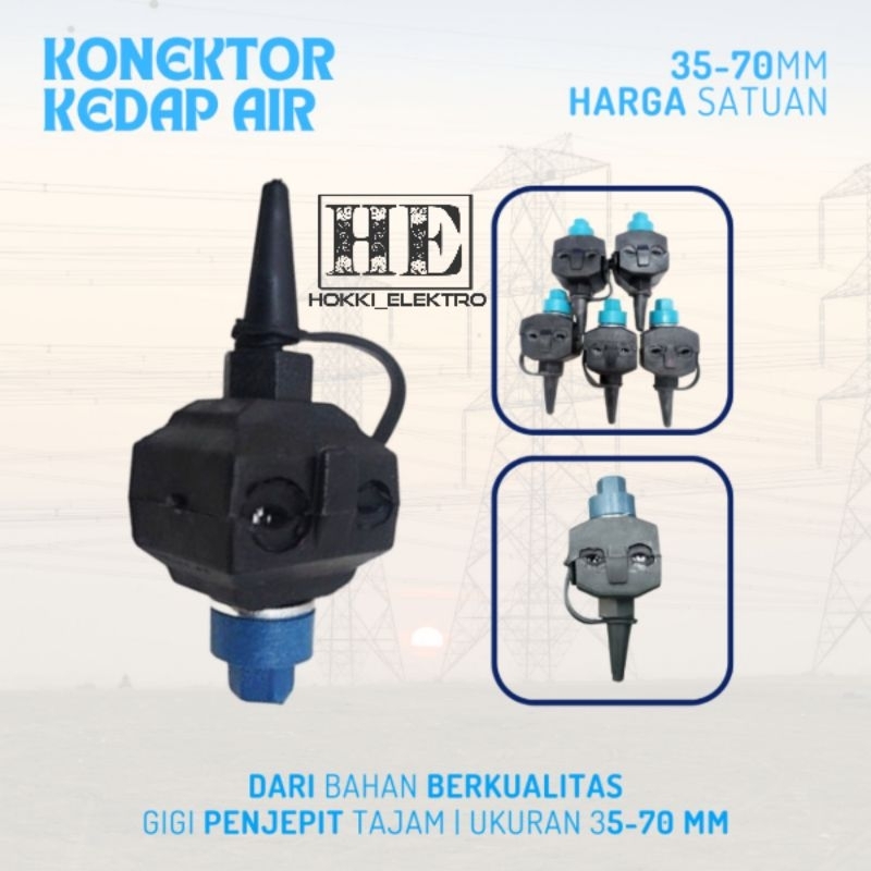 Jual KONEKTOR KABEL PLN / Connector Kedap Air Anti Panas / Konektor ...