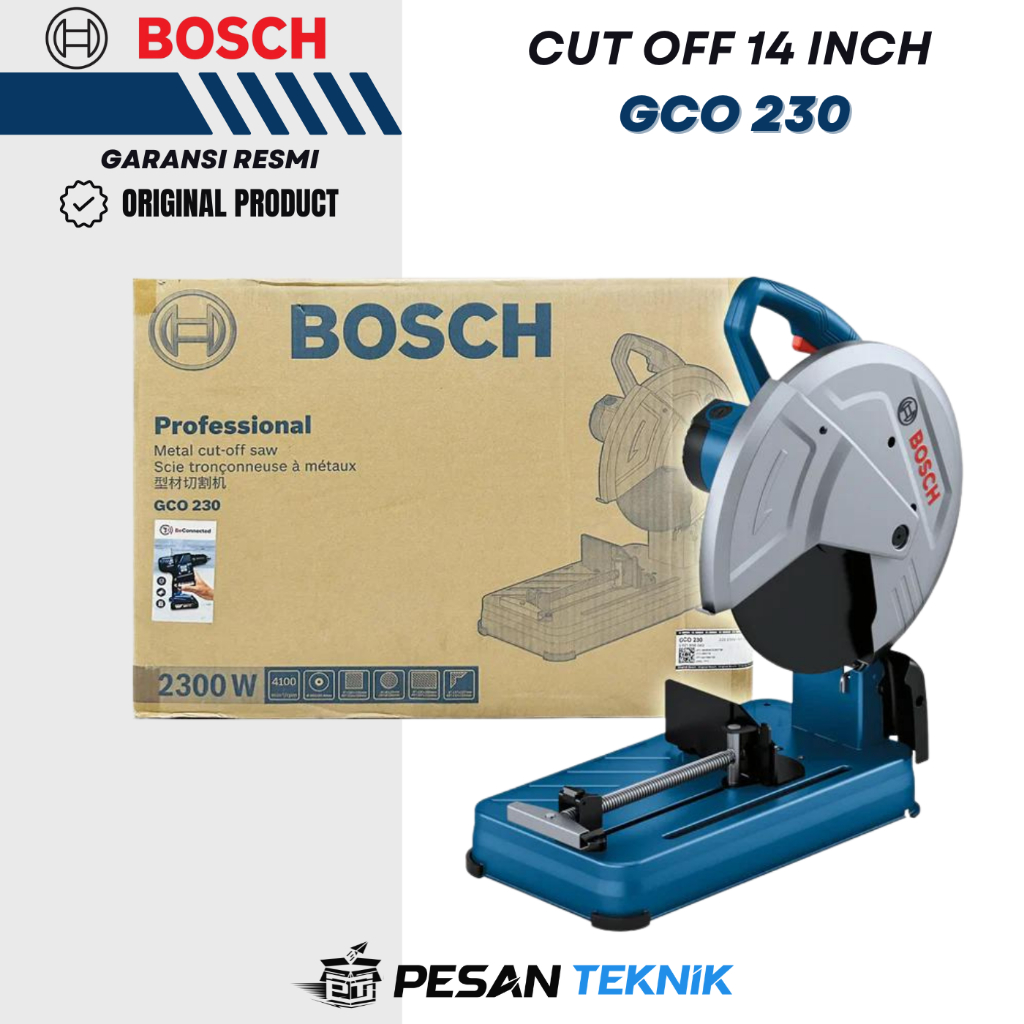 Jual Mesin Potong Besi GCO 230 Cut Off Chop Saw 14 INCH BOSCH GCO230 ...