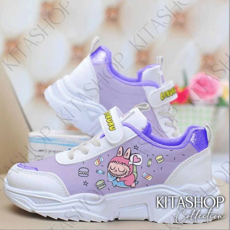 Jual SEPATU LABUBU/SEPATU ANAK SD/TK SEPATU SNEAKERS ANAK/SEPATU ANAK ...