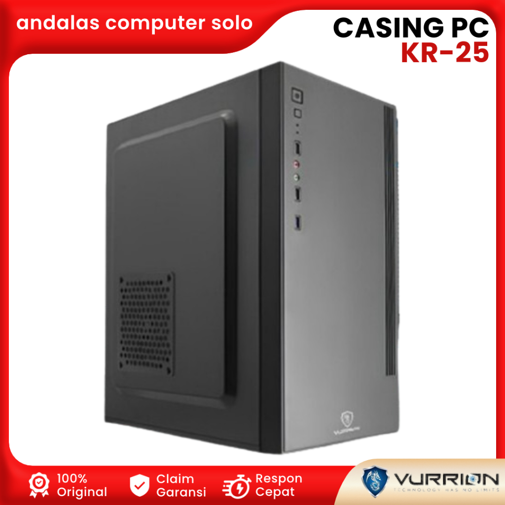 Jual CASING CASE PC OFFICE PRO VURRION KR25 KR-25 Office Pro M-ATX ...