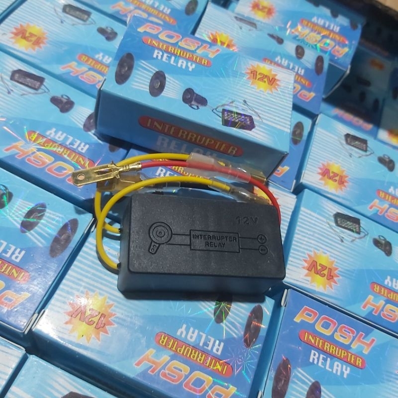 Jual modul klakson putus putus, relay interupter 12v motor | Shopee ...