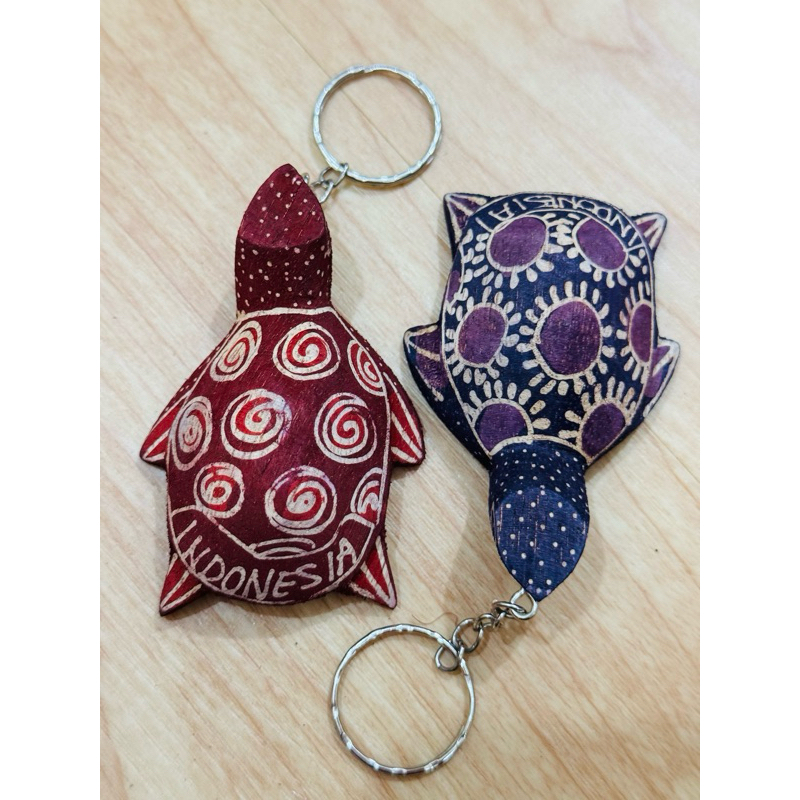 Jual Magnet kulkas kura kura batik kayu 1 kodi (isi 20pcs) souvenir oleh oleh khas jogja ...