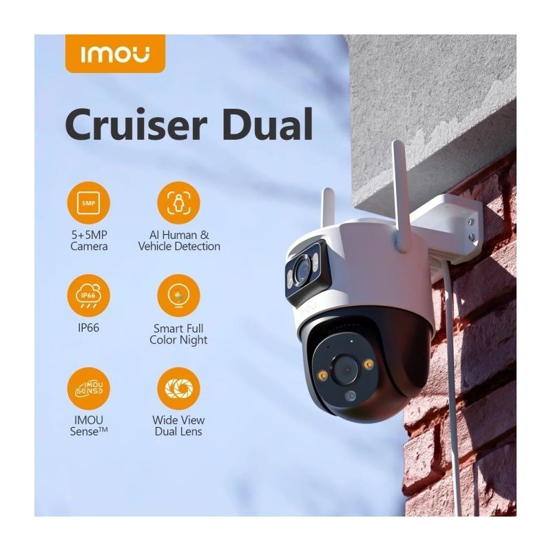 Jual Camera CCTV IMOU Cruiser DUAL 8MP (IPC-S7XP--8M0WED-0360B ...