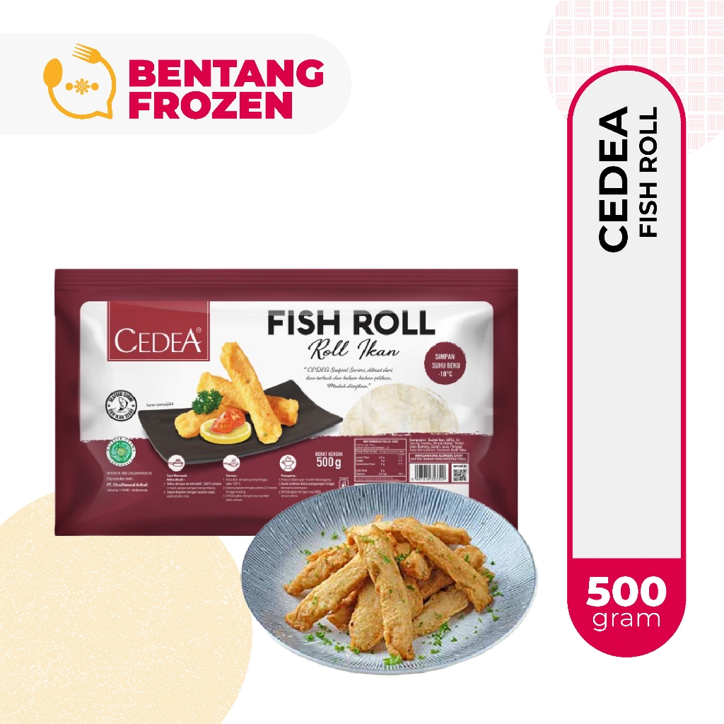 Jual Cedea Fish Roll Ori 500gr / Cedea Fishroll Original | Shopee Indonesia