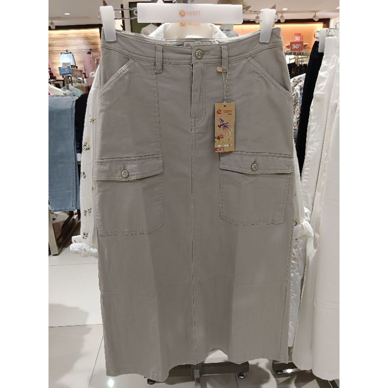 Jual Rok Cargo Triset Casual Original TN 3009500 | Shopee Indonesia