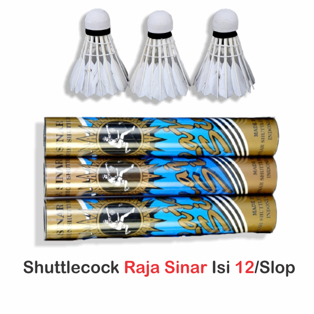 Jual SHUTTLECOCK / KOK BADMINTON RAJA SINAR ORIGINAL 100% | Shopee ...