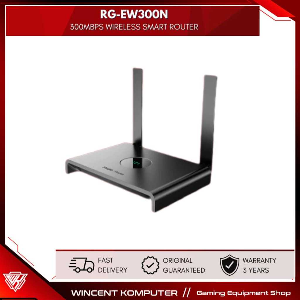 Jual Ruijie RG-EW300N Router Wireless 300Mbps | Shopee Indonesia