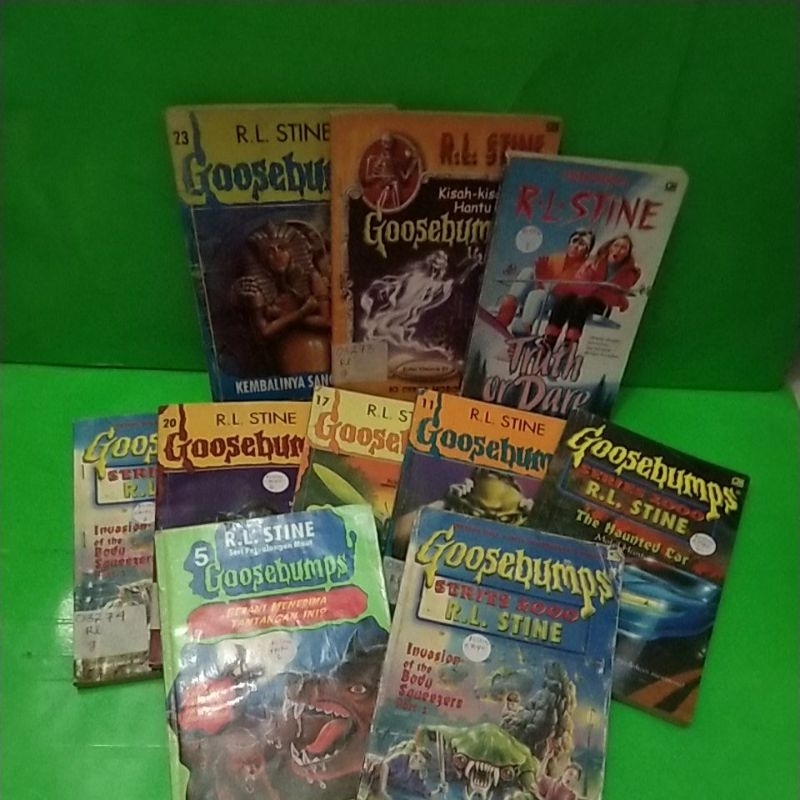 Jual Buku Novel Preloved Misteri RL Stine : Fear Street - Goosebumps ...
