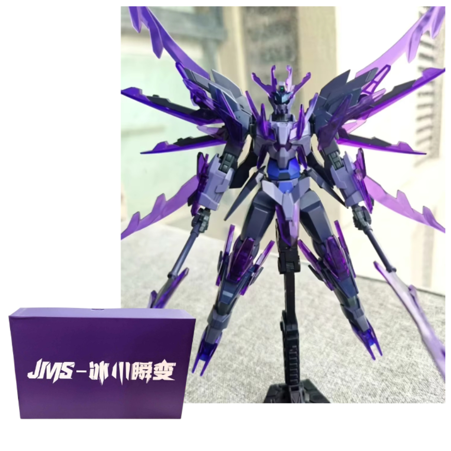 Jual HG 1/144 JMS Violet Transient Glacier Build Fighter Model Kit HGBF ...