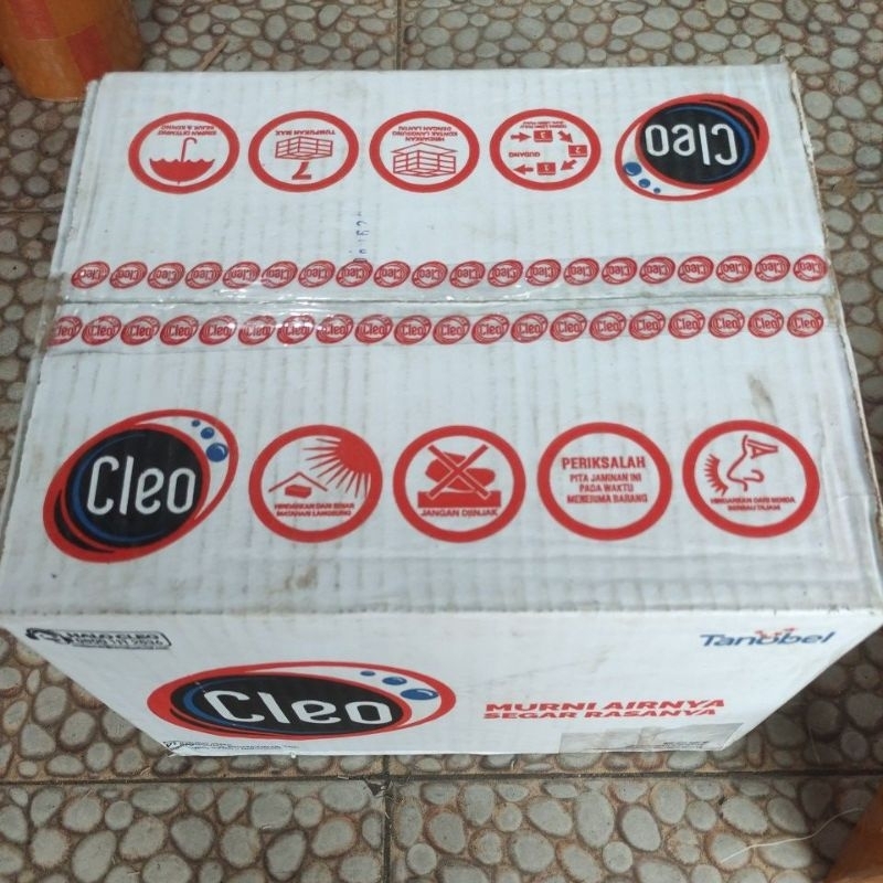 Jual CLEO AIR MURNI MINERAL WATER CUP/GELAS PER KARTON (40pcs x 220mL) | Shopee Indonesia