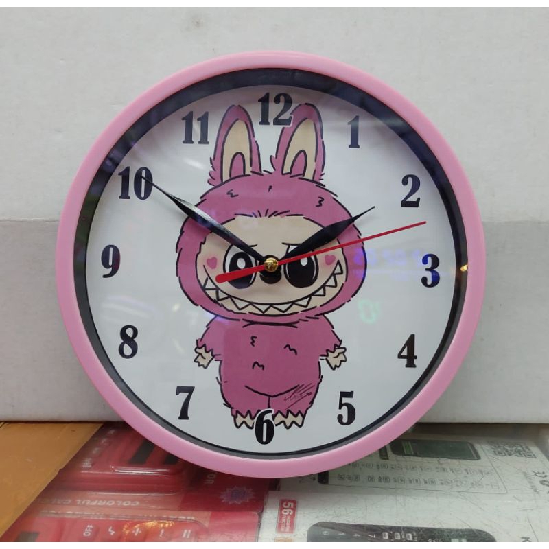 Jual Labubu Jam dinding karakter labubu lucu unik | Shopee Indonesia