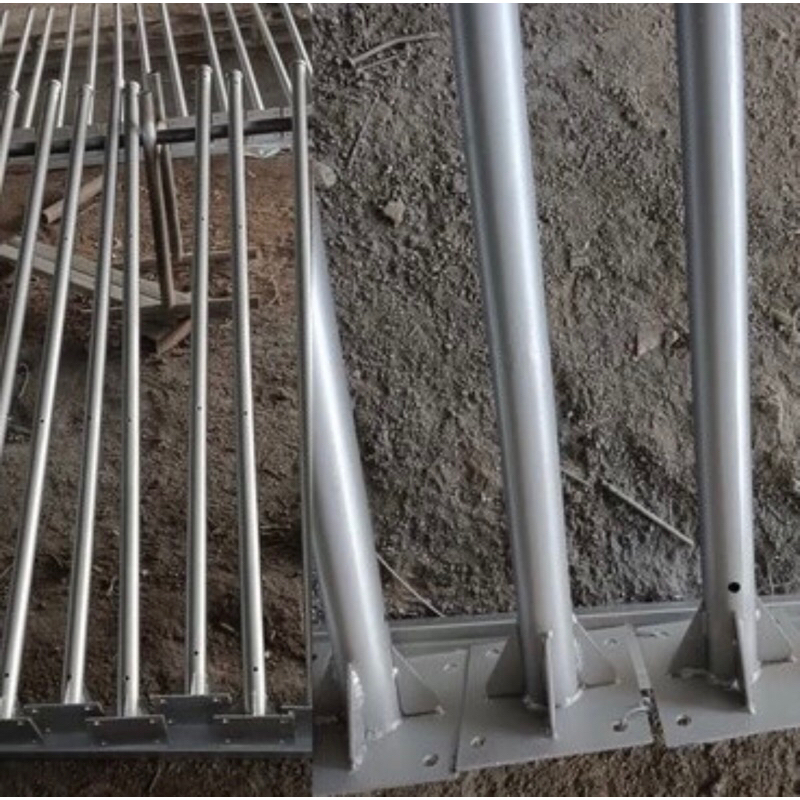 Jual Tiang Pagar Brc Baseplate Tiang Brc Base Plate | Shopee Indonesia