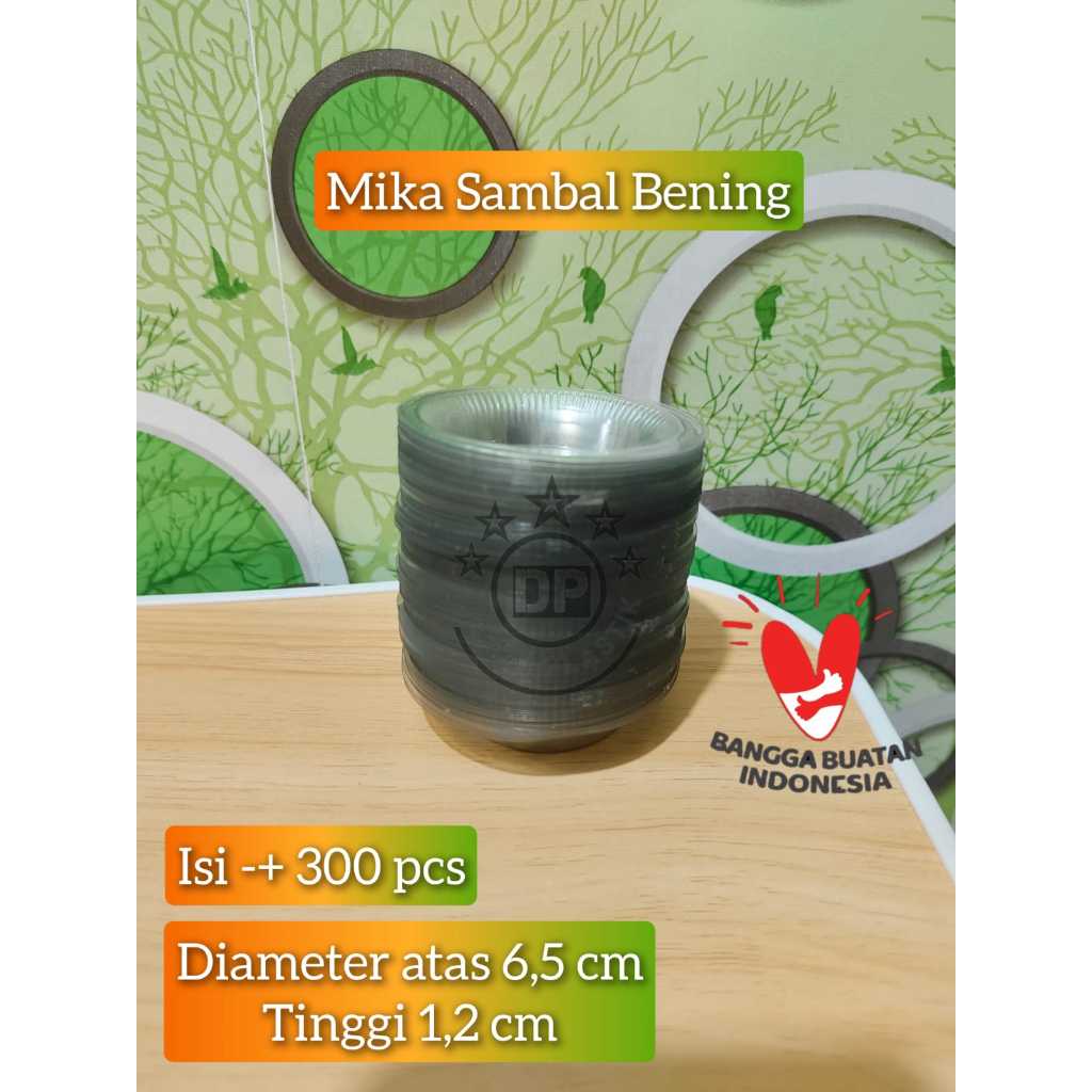 Jual Mika CUP SAMBAL BENING TRAY TEMPAT SAMBAL BENING @ +/-300pcs ...