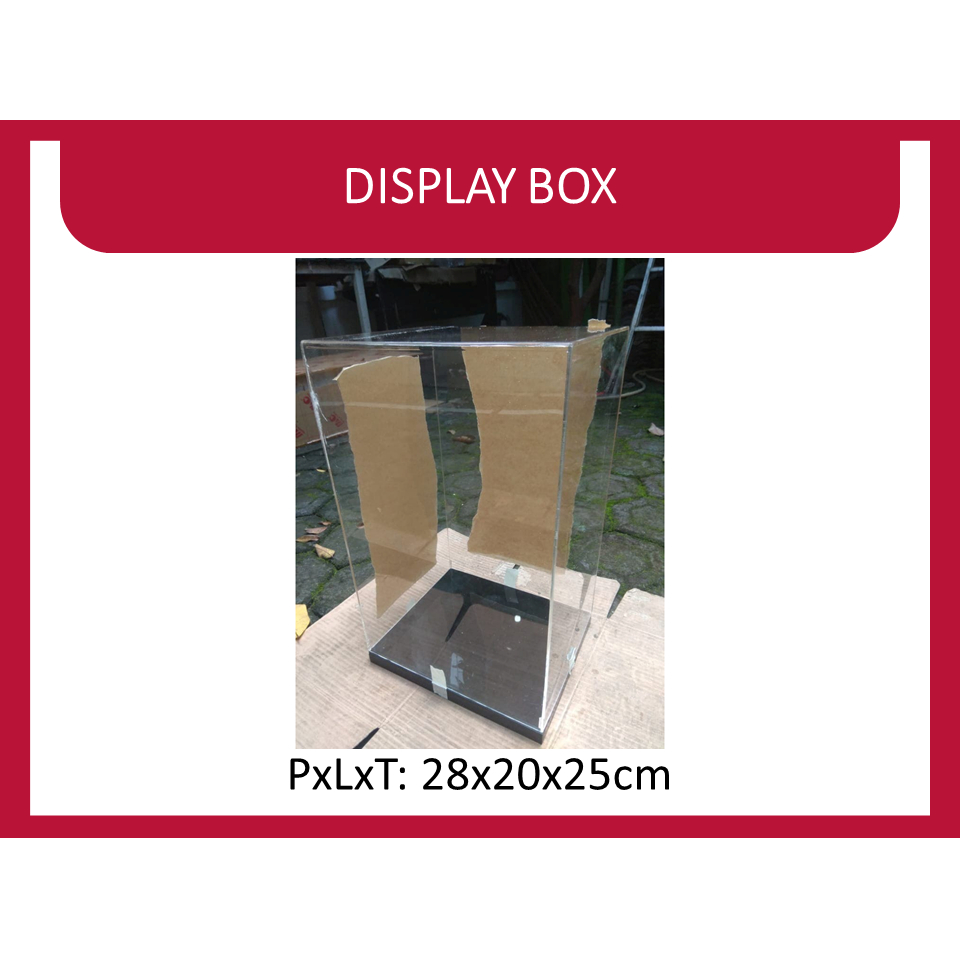 Jual Akrilik Display Box PxLxT: 28x20x25cm | Shopee Indonesia