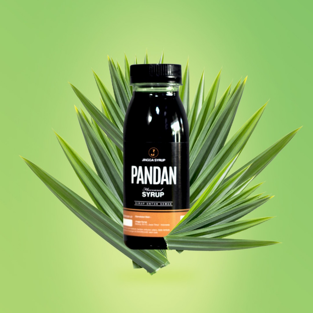 Jual JINGGA Pandan Syrup 100ml - Sirup Flavor Pandan Untuk Kopi ...