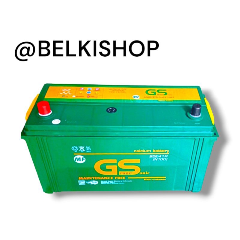 Jual Aki Kering Genset, Aki Kapal, Alat Berat GS Mf N100 (95E41R) 100 ...