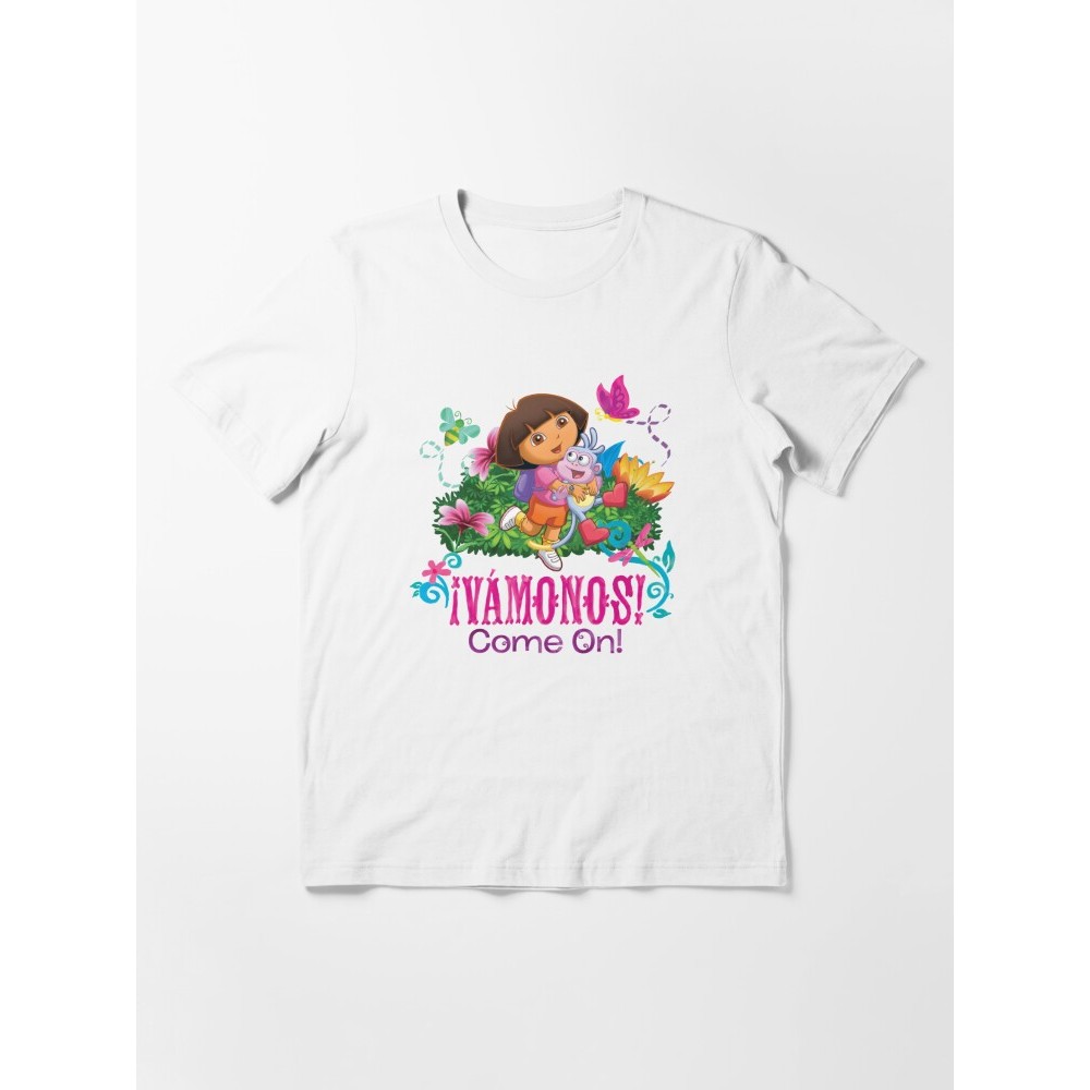 Jual Kaos Polos Kaos Cartoon Dora the Explorer Vamanos Come On Dora ...