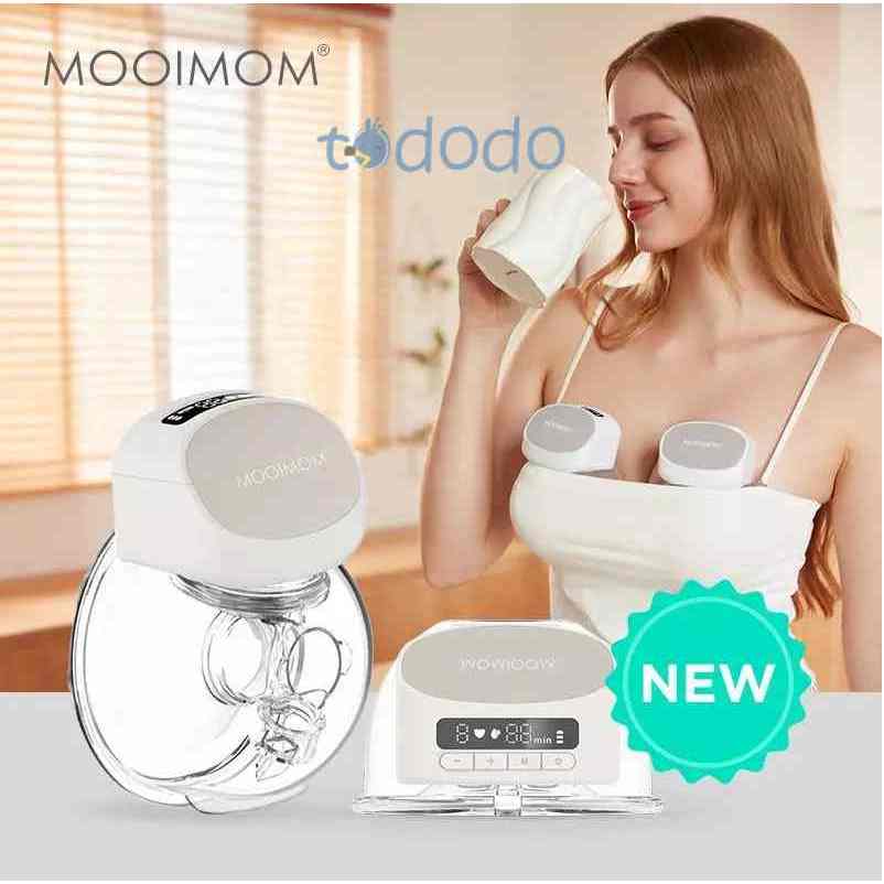 Jual Pompa Asi Electric / Pumping / MOOIMOM M2 Pro Handsfree Breast Pump / Tidak Bising ...
