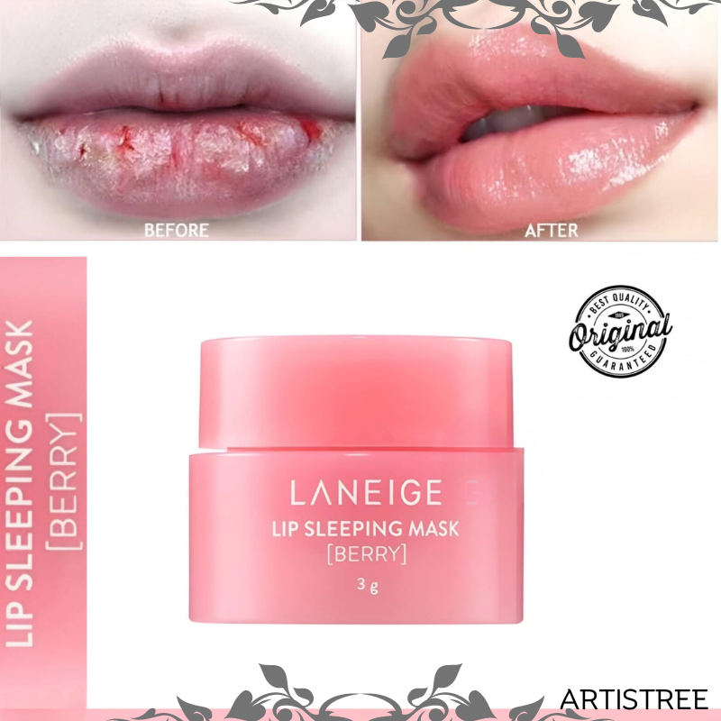 Jual Lip Sleeping Mask 3g Laneige Original Korea Berry Night Sleep ...