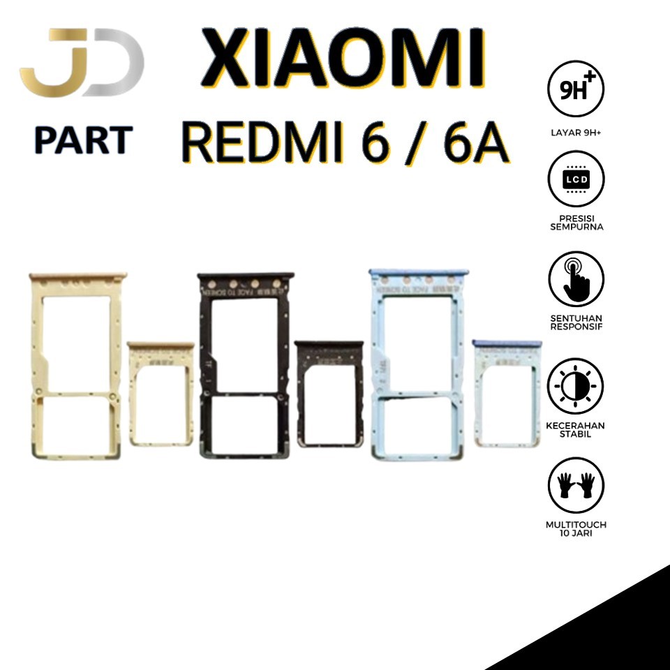 Jual SIMLOCK XIAOMI REDMI 6 / 6A DUAL SIM / SIMTRAY / TEMPAT KARTU ...