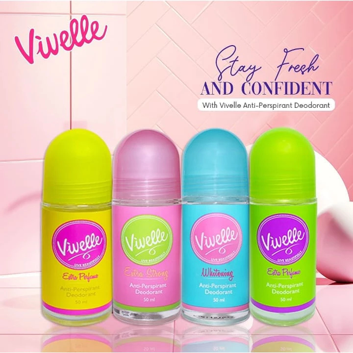 Jual Vivelle | Black Rock Roll On 50 ml | Shopee Indonesia