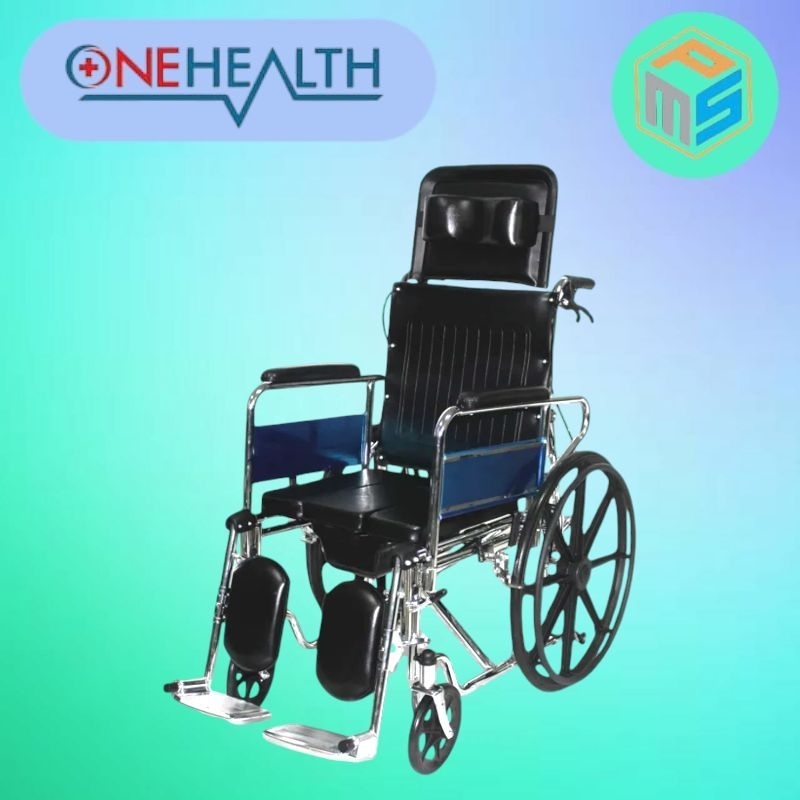 Jual Kursi Roda 3in1 Multifungsi OneHealth Velg Racing Kursi Roda BAB ...