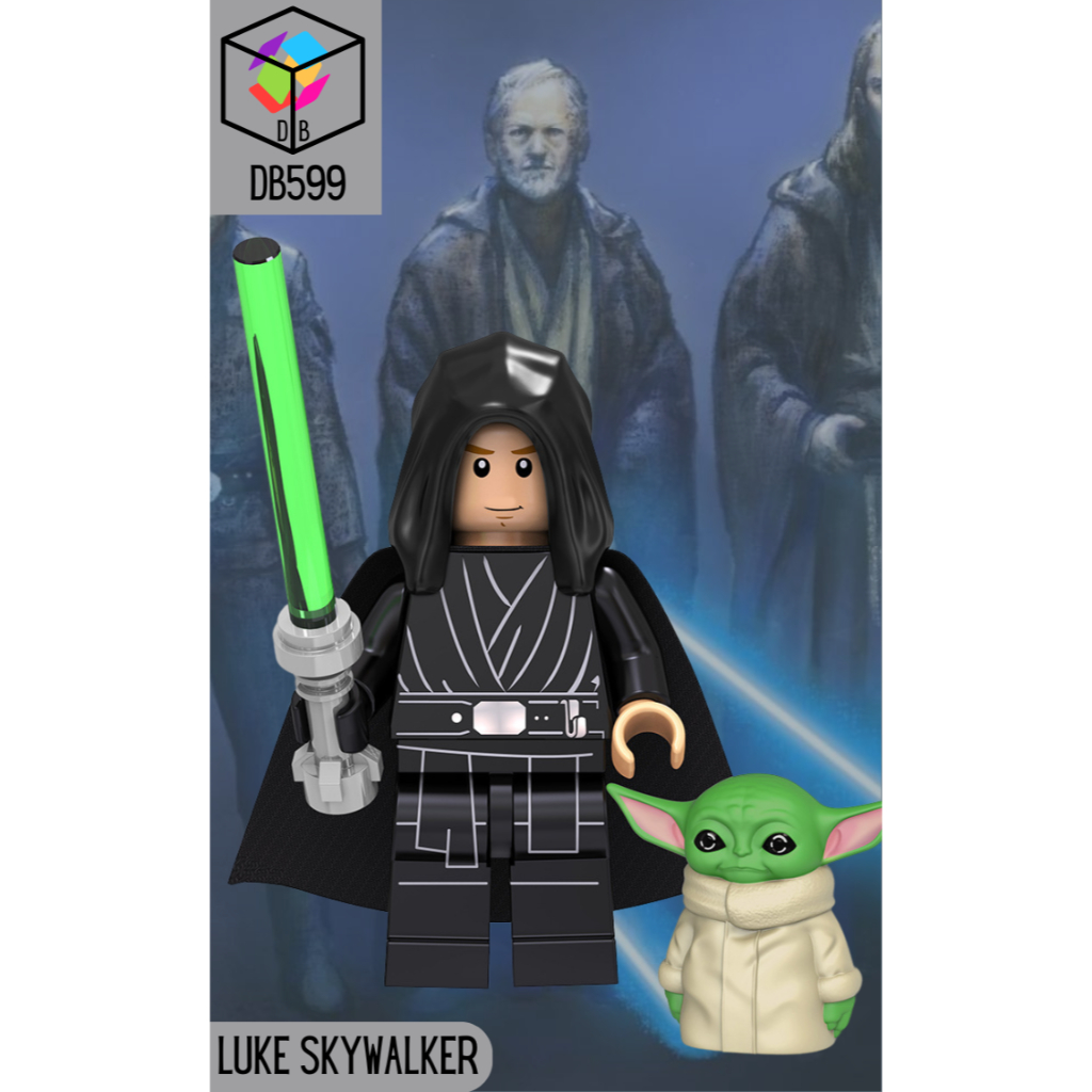 Jual Mainan Anak Edukasi Koleksi Brick Star Wars Jedi Luke Skywalker ...