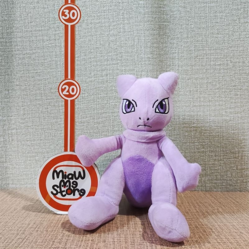 Jual Boneka Pokemon Baby Mewtwo Legendary Tag Pokemon Center Plush ...