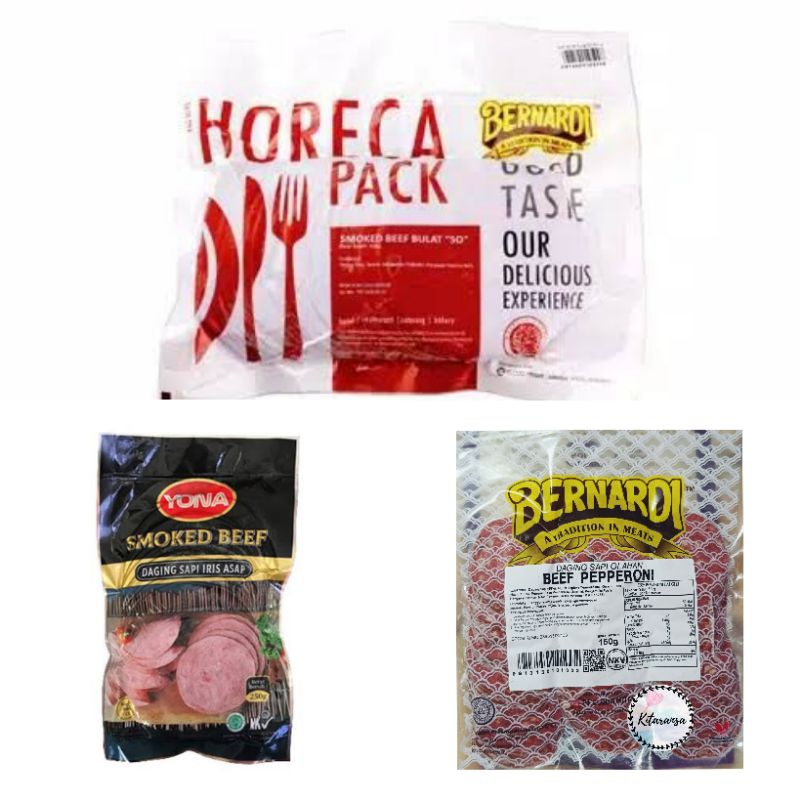 Jual Smoked Beef 250gr/Yona Smoke beef/Smoked Beef/Daging Sapi/Beef ...