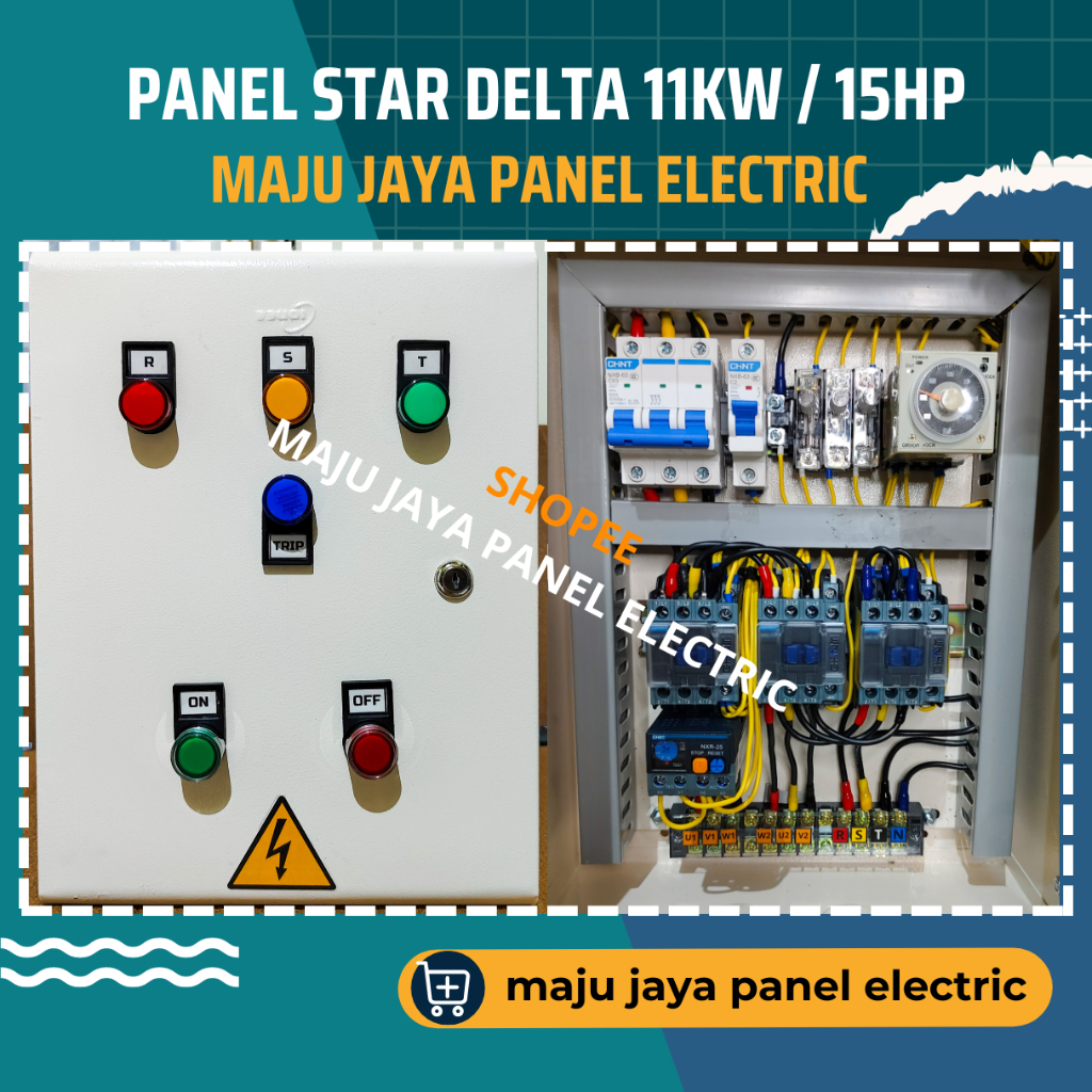 Jual PANEL STAR DELTA 11KW 15HP | Shopee Indonesia