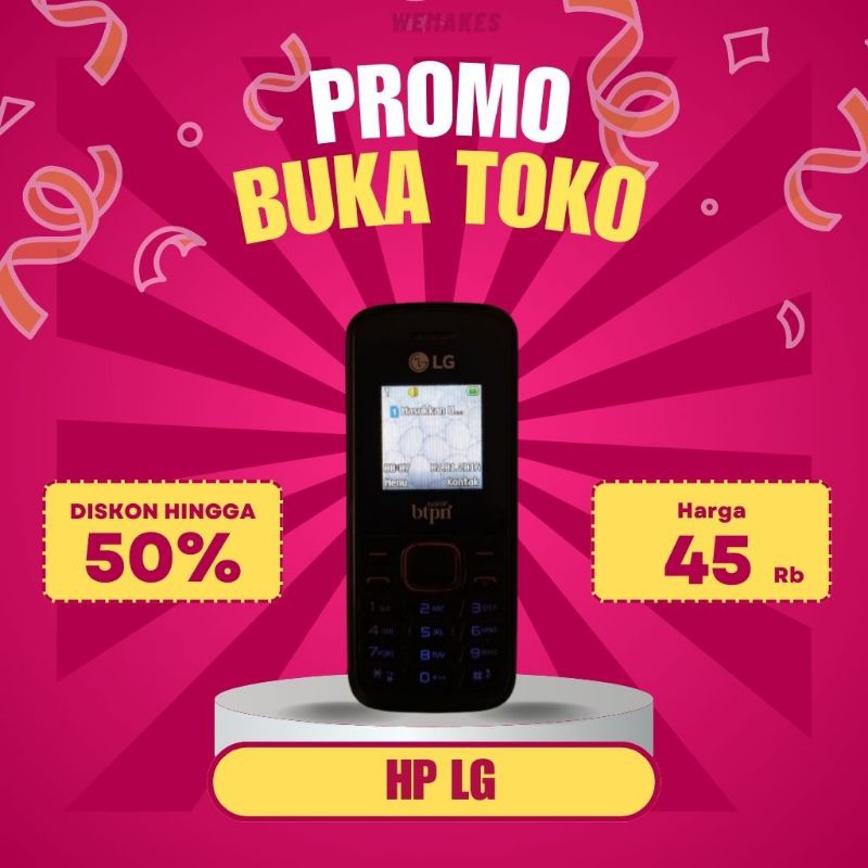 Jual HP Jadul LG Normal Bonus Baterai | Shopee Indonesia