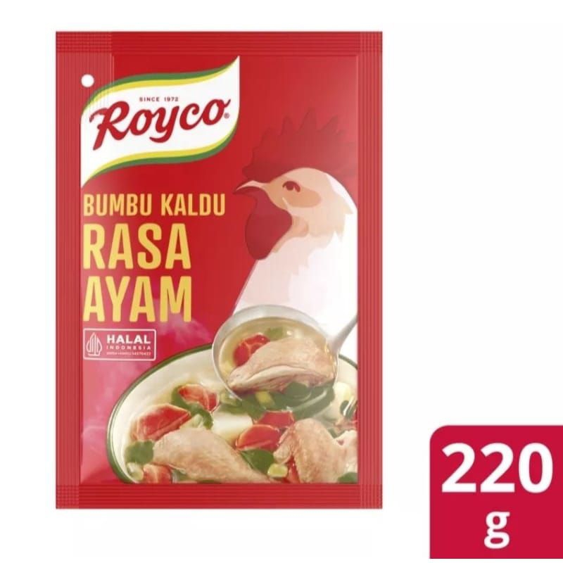 Jual ROYCO BUMBU KALDU AYAM DAN SAPI 220GR PENYEDAP RASA | Shopee Indonesia