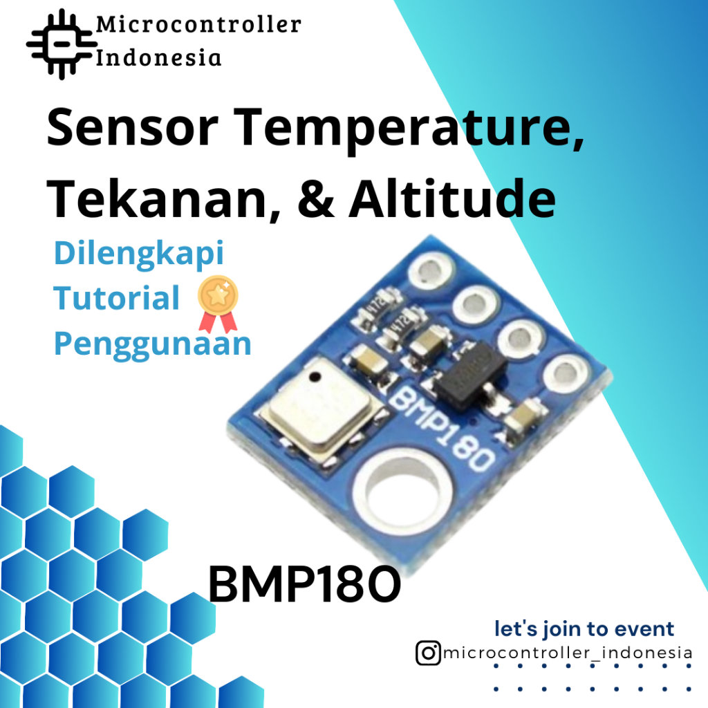 Jual GY-68 BMP180 Digital Barometric Pressure Sensor Tekanan Module ...