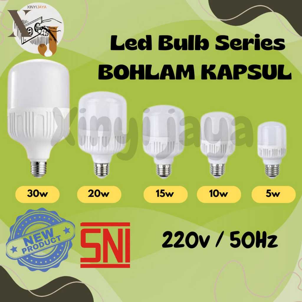 Jual Led Bulb Series Bohlam Kapsul | Shopee Indonesia