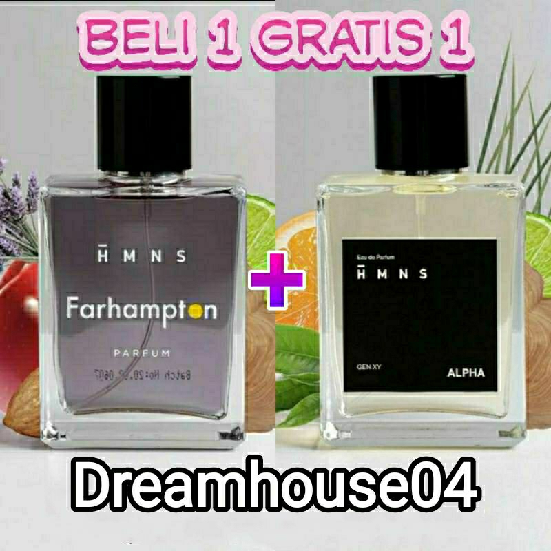 Jual Parfum Terlaris No. 1 | [ BUY 1 GET 1 ] HMNS Alpha + HMNS ...
