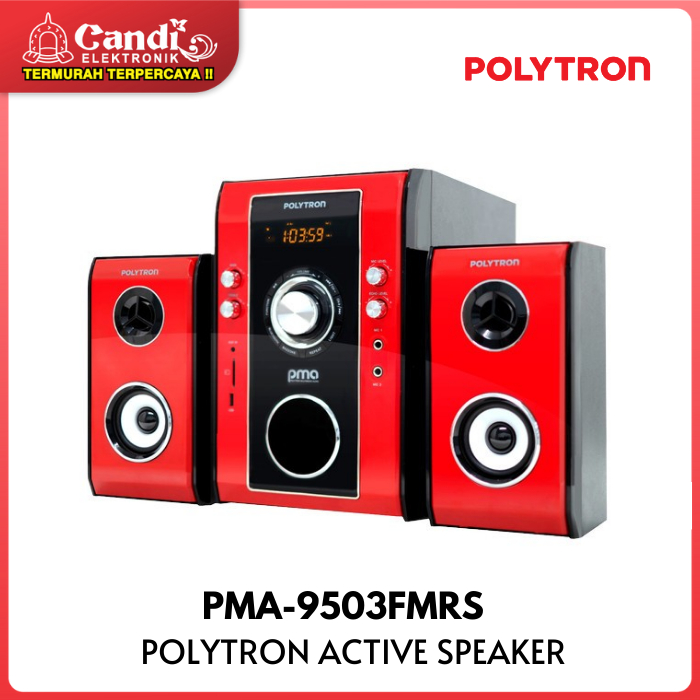 Jual POLYTRON ACTIVE SPEAKER PMA 9503 /-FMRS / PMA-9503FMRS / PMA9503 ...