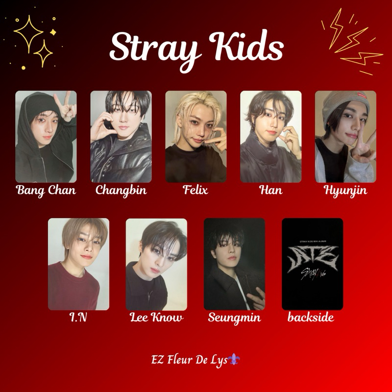 Jual photocard replika pc unofficial Stray Kids SKZ ate part2 BANG CHAN ...
