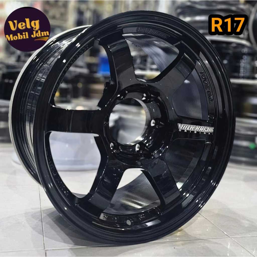 Jual velg racing 17 TE37 PROGRESIVE R17 velg mobil Fortuner Pajero hilux | Shopee Indonesia