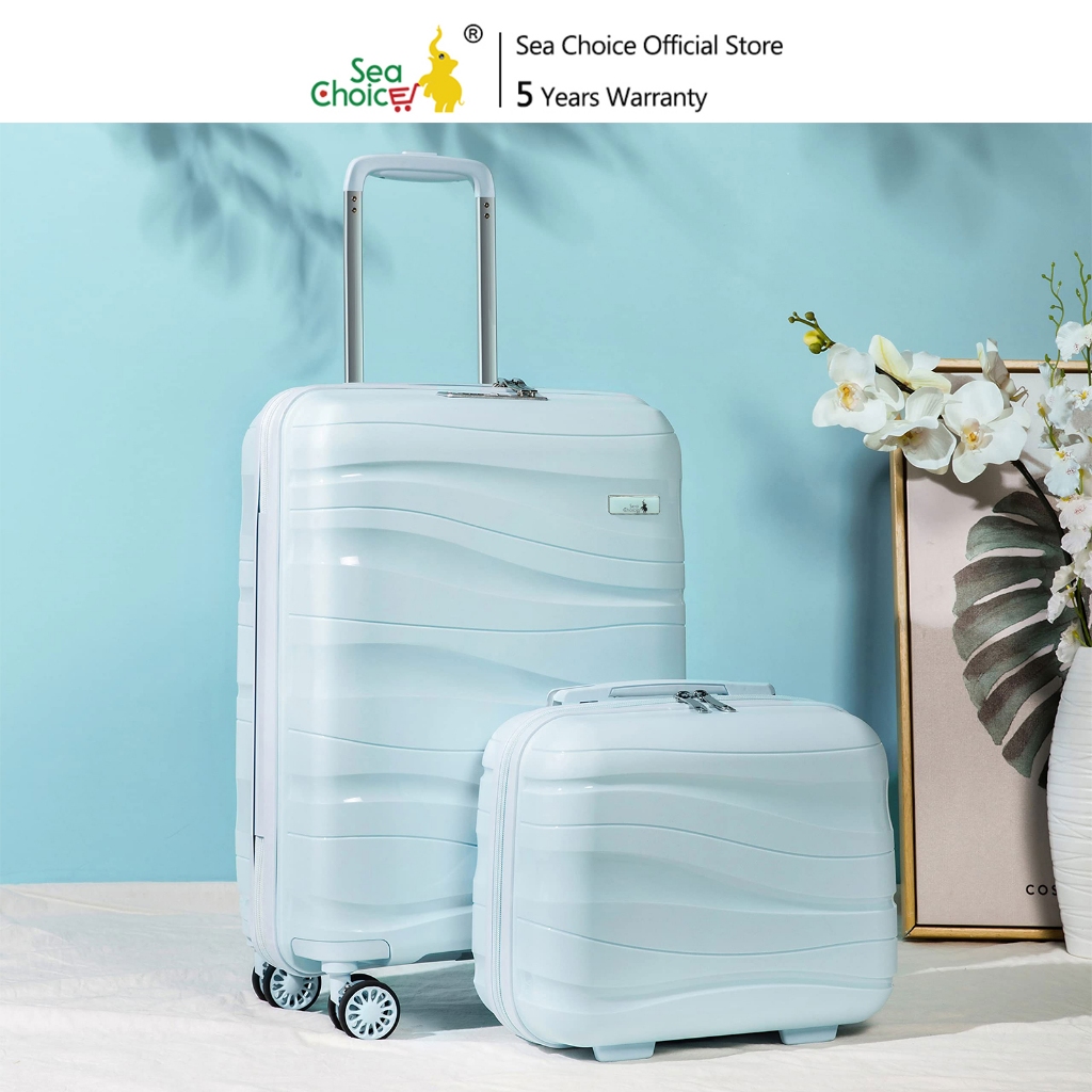 Jual SEA CHOICE Koper Kabin PP Koper Travel Hardcase Ringan Tas Bagasi ...