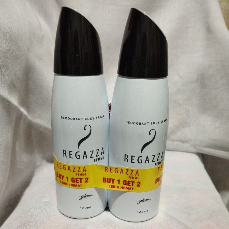 Jual regazza body spray kaleng 100 ml parfum regazza beli 1 gratis 1 ...