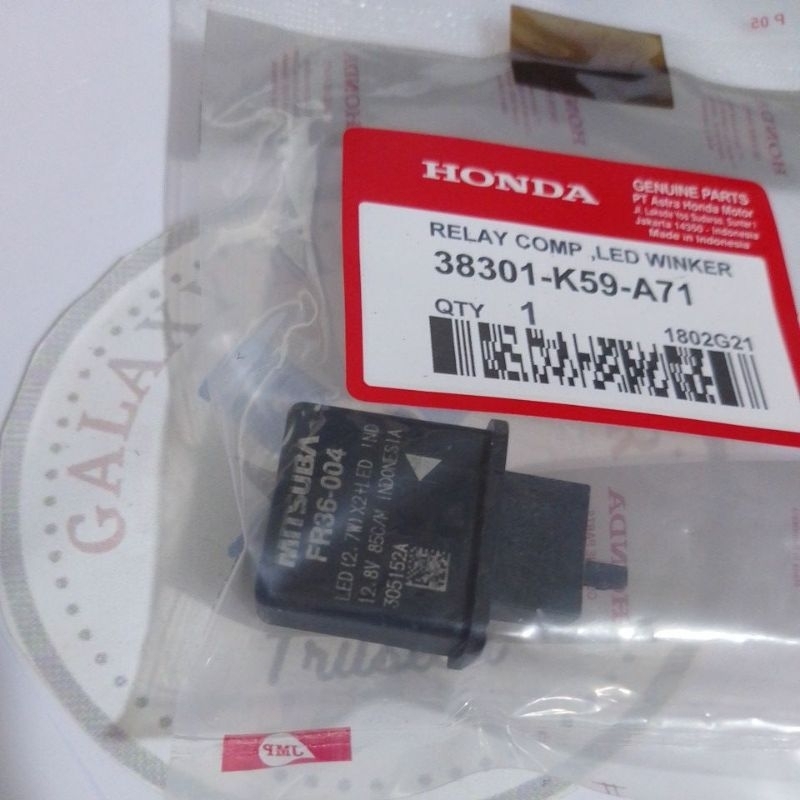 Jual Fleser Flasher Reteng Relay Comp Led Winker Sein New Vario 125 K59 ...