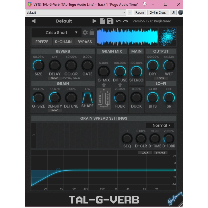 Jual Togu Audio Line - TAL-G-Verb - VST Plugin | Shopee Indonesia