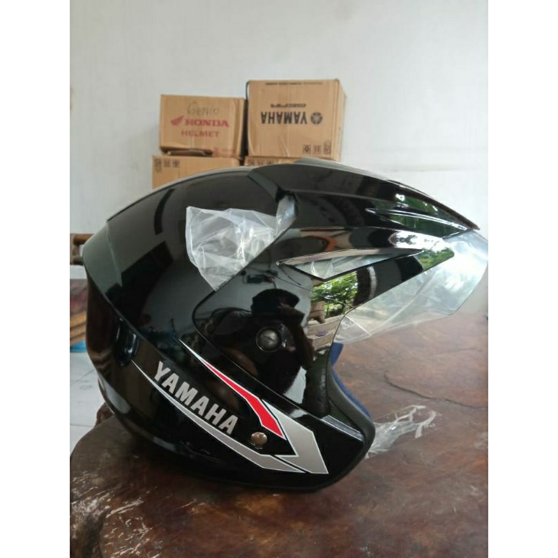 Jual HELM ORIGINAL YAMAHA GEAR. AEROX. NMAX. MIO NEW. | Shopee Indonesia