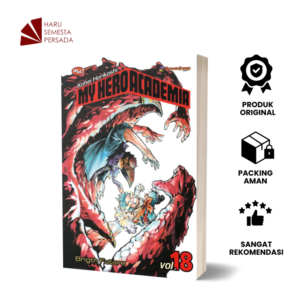 Jual KOMIK MY HERO ACADEMIA 18 - KOHEI HORIKOSHI | Shopee Indonesia
