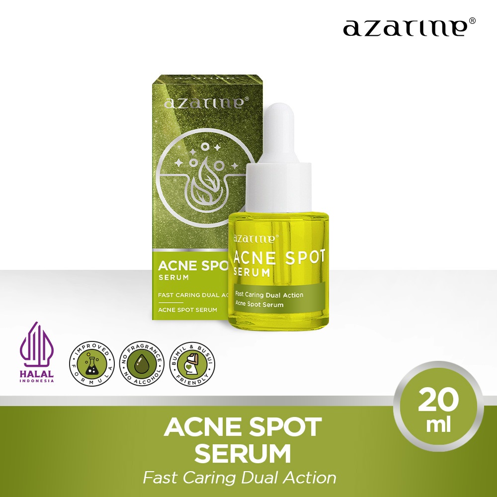 Jual Azarine Acne Spot Serum Obat Totol Jerawat 20ml | Shopee Indonesia